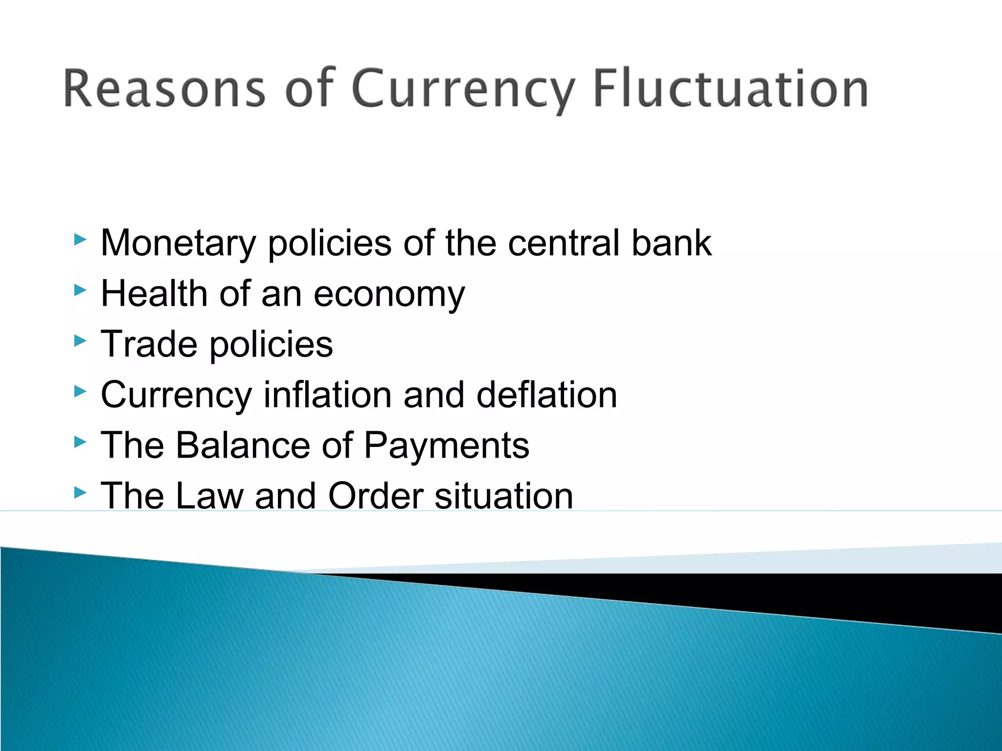 Appreciation and Depriciation of Currency | PPT