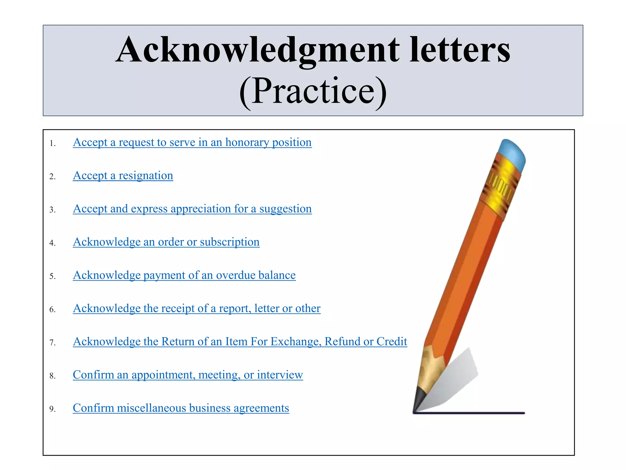 Appreciation, Apology and Acknowledgement letters.pptx