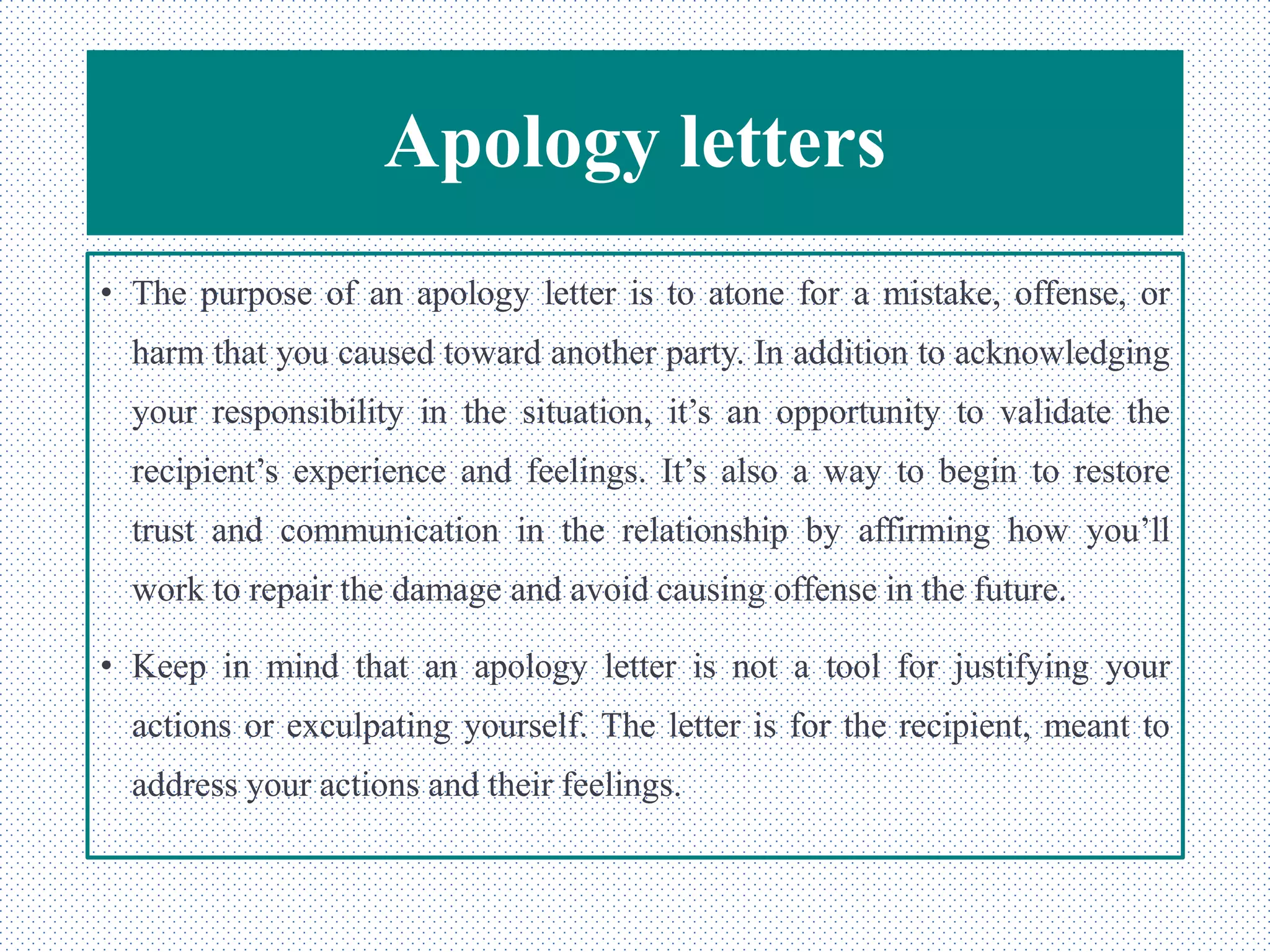 Appreciation, Apology and Acknowledgement letters.pptx