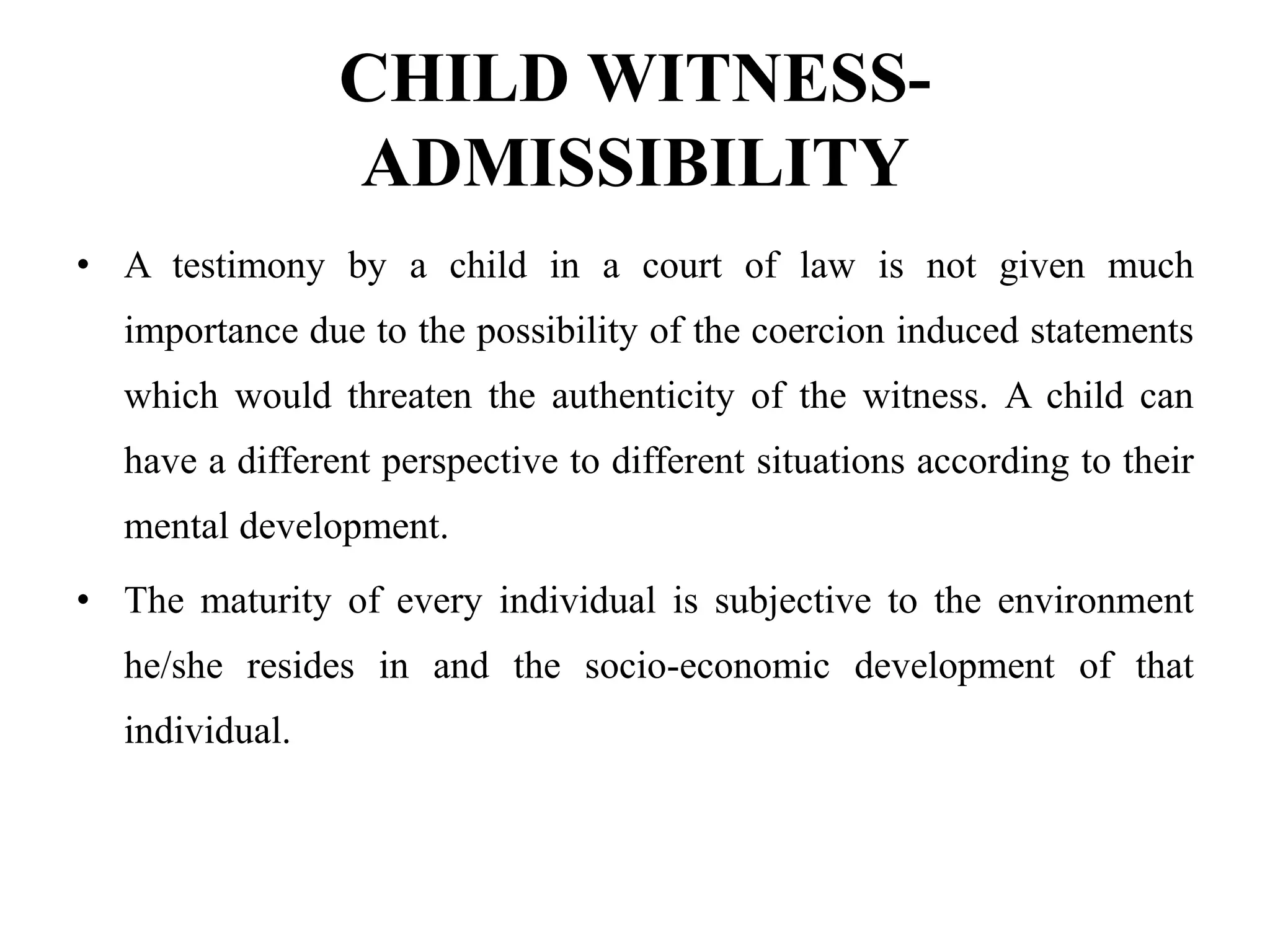 Appreciation of evidence and Types of Witness.pptx