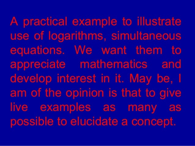 Appreciationof mathematics:My observations and opinions