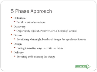 Appreciative future search (afs) | PPT