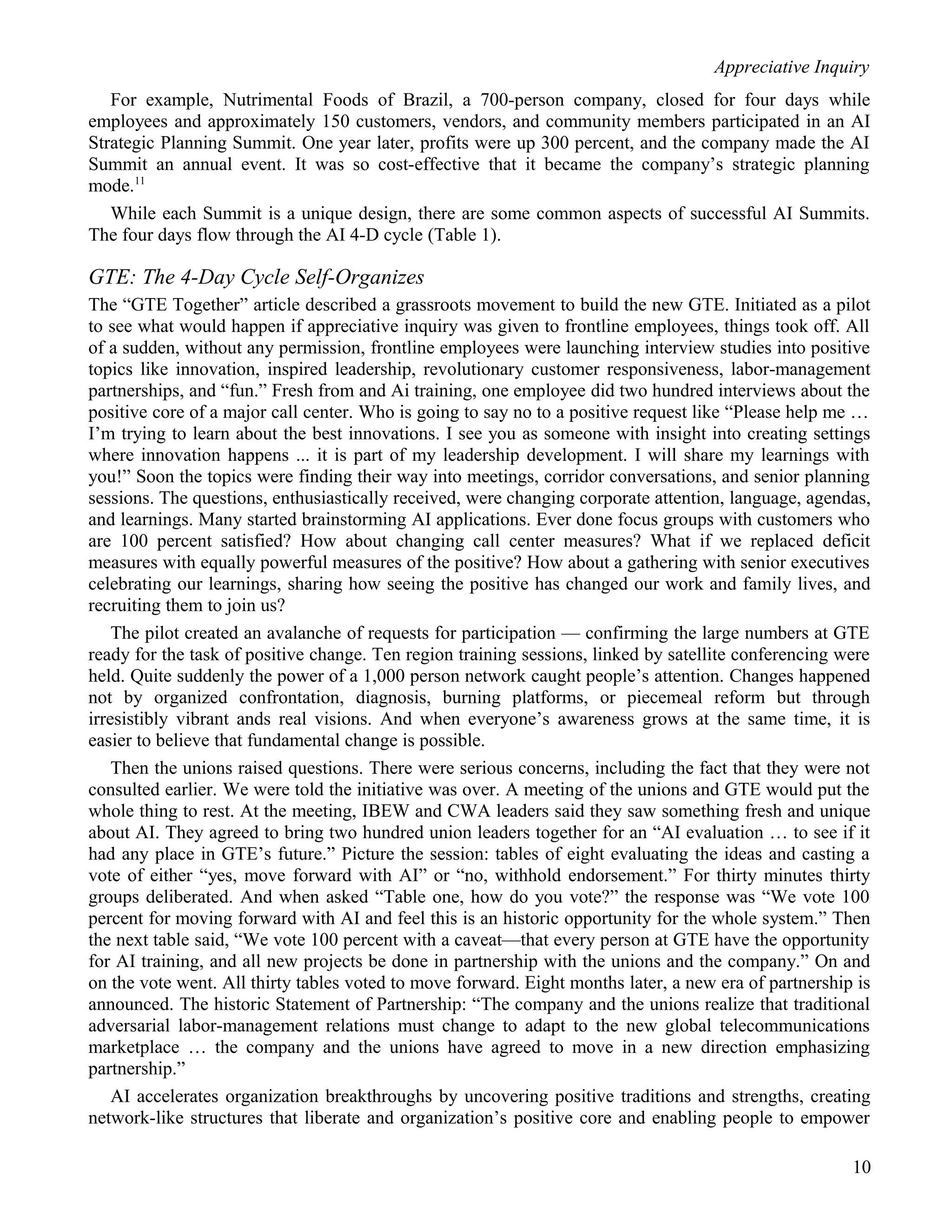 Appreciative inquiry | DOC