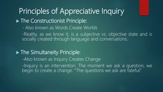 Appreciative inquiry | PPTX
