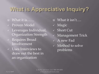 Appreciative Inquiry110109 | PPT