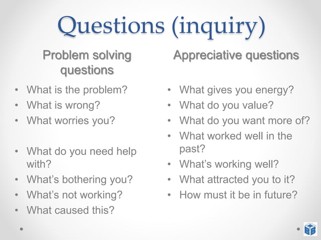 Appreciative inquiry ppt | PPTX