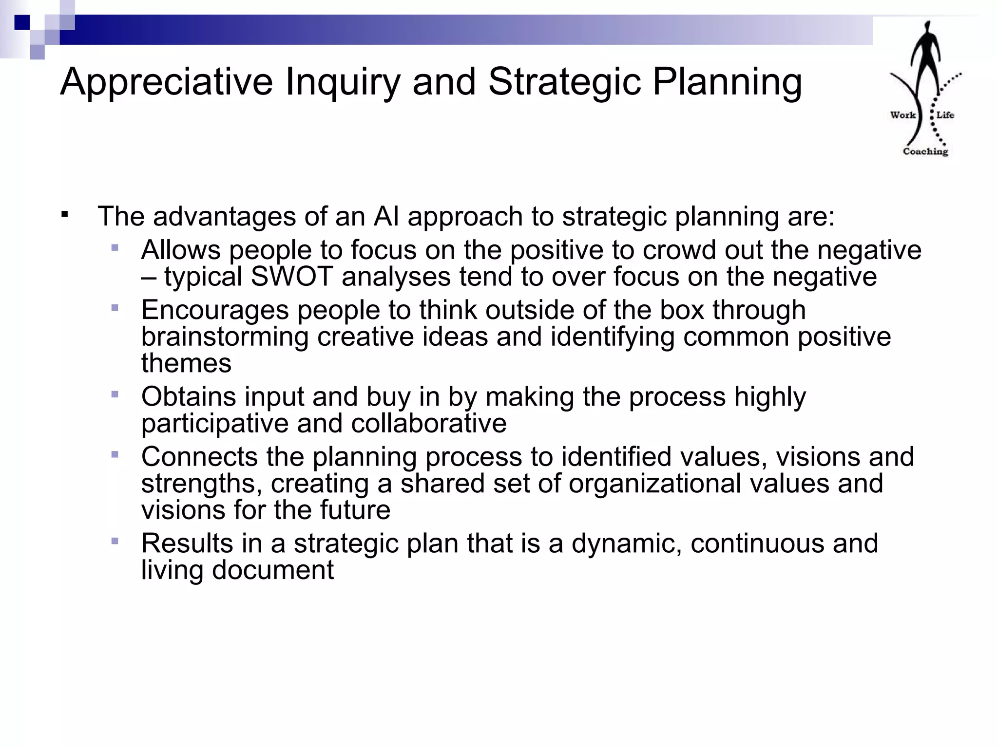 Appreciative Inquiry Strengths Based Development | PPT