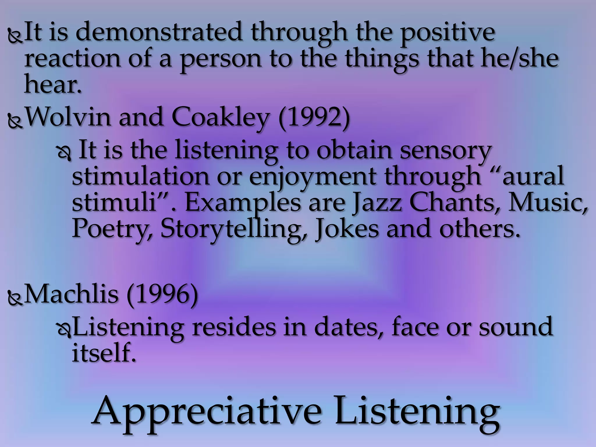 Appreciative learning | PPTX