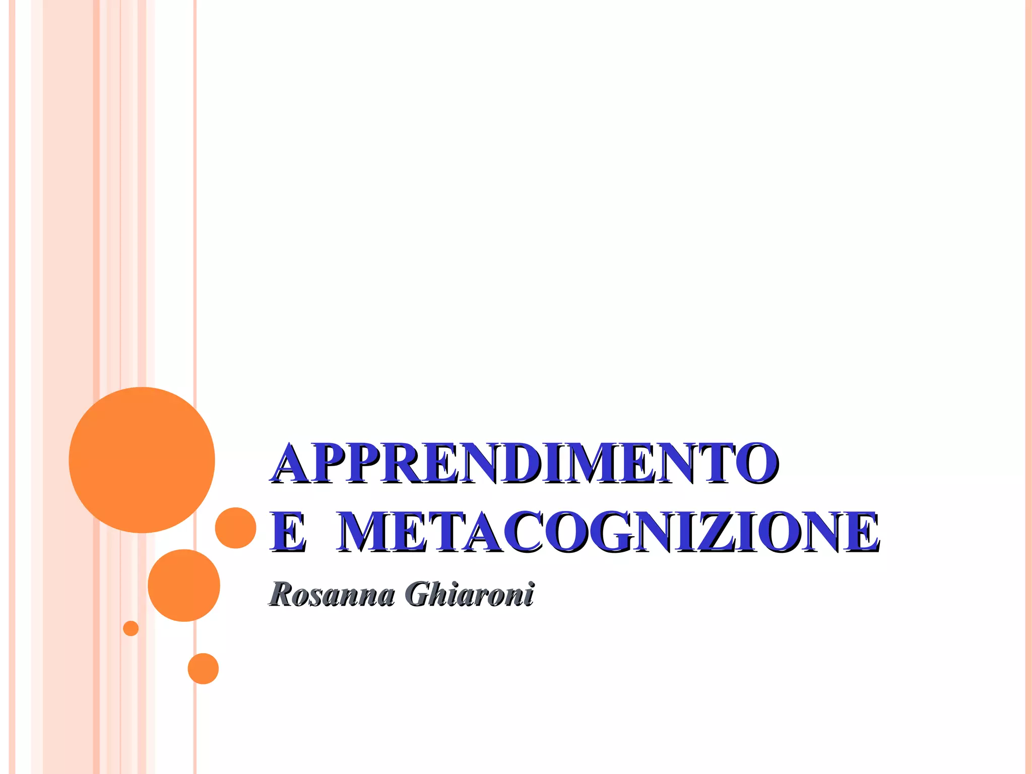 Apprendimento 1 | PPT | Educational Assessment | Education