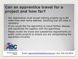 Apprentice Dispatching FAQ | PPT