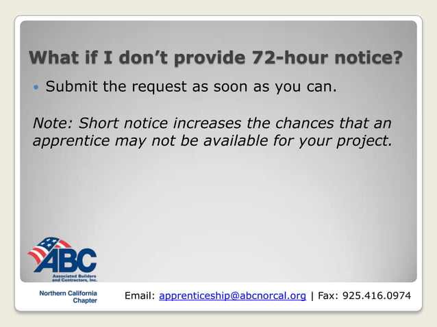 Apprentice Dispatching FAQ | PPT