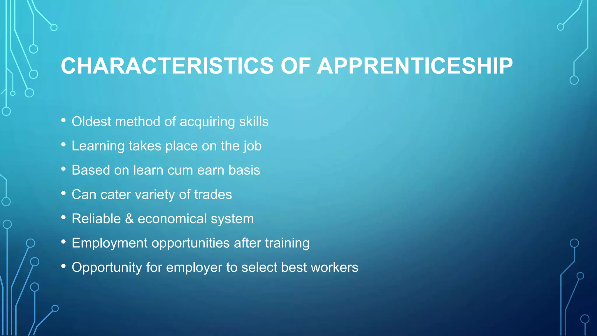 Apprenticeship Presentation | PPTX