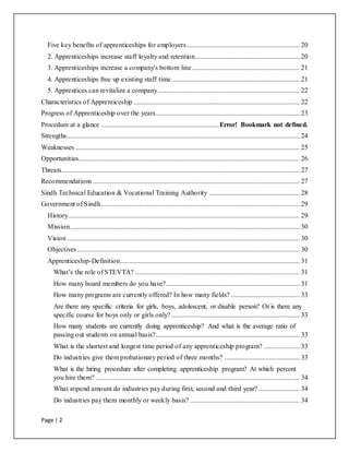 Apprenticeship (Report) | DOCX