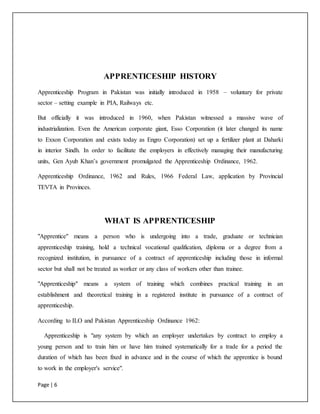 Apprenticeship (Report) | DOCX