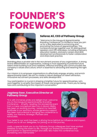 Apprenticeship Branding Conference - Brochure powered by Pathway Group ...