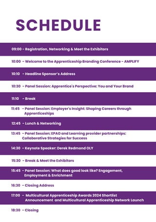 Apprenticeship Branding Conference - Brochure powered by Pathway Group ...
