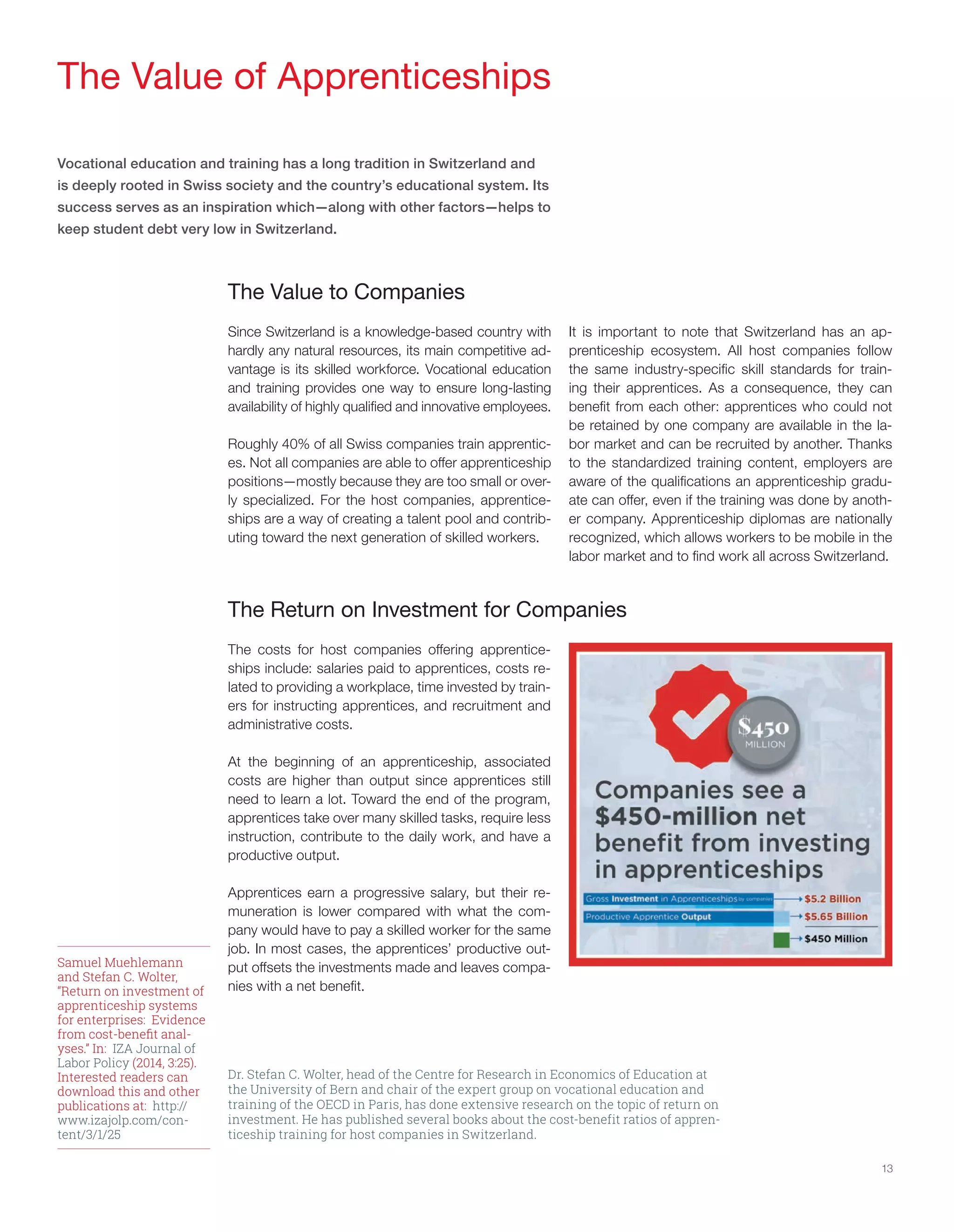 Apprenticeship brochure | PDF