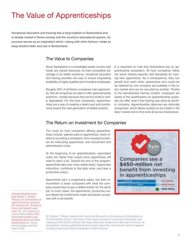 Apprenticeship brochure | PDF