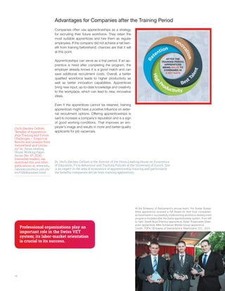 Apprenticeship brochure | PDF