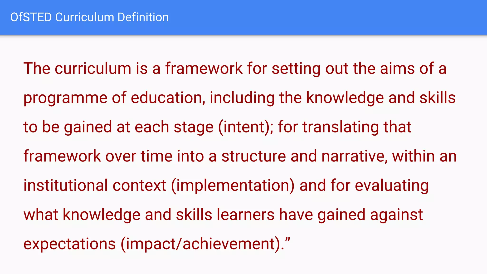 Apprenticeships - Planning Curriculum Intent | PPTX