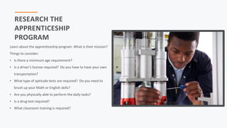 Apprenticeship Guide | PPTX