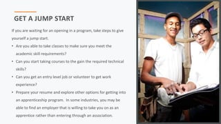 Apprenticeship Guide | PPTX