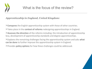 Apprenticeship in England - United Kingdom | PPT