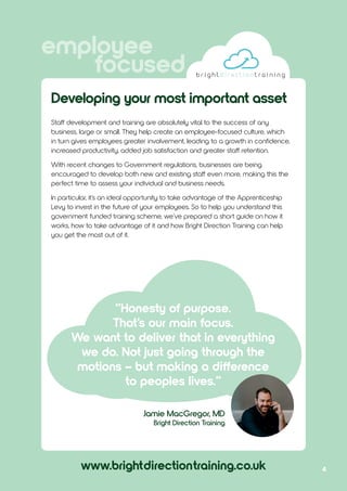 Confused by The Apprenticeship Levy Scheme? Read our booklet! | PDF