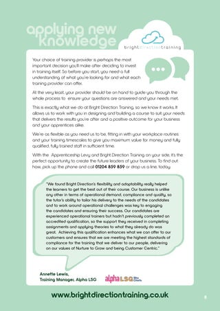 Confused by The Apprenticeship Levy Scheme? Read our booklet! | PDF