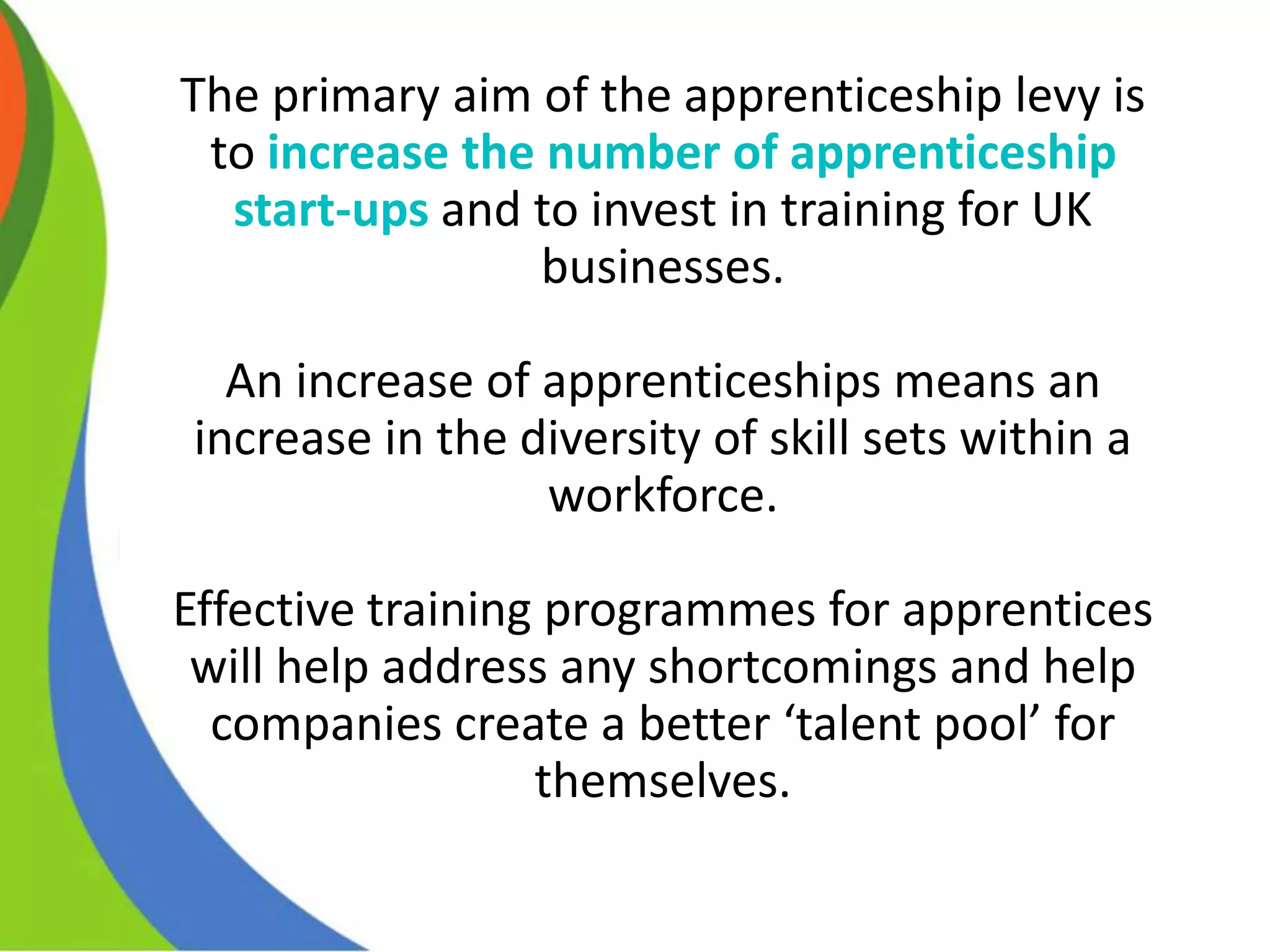 Apprenticeship levy part 2 | PPTX