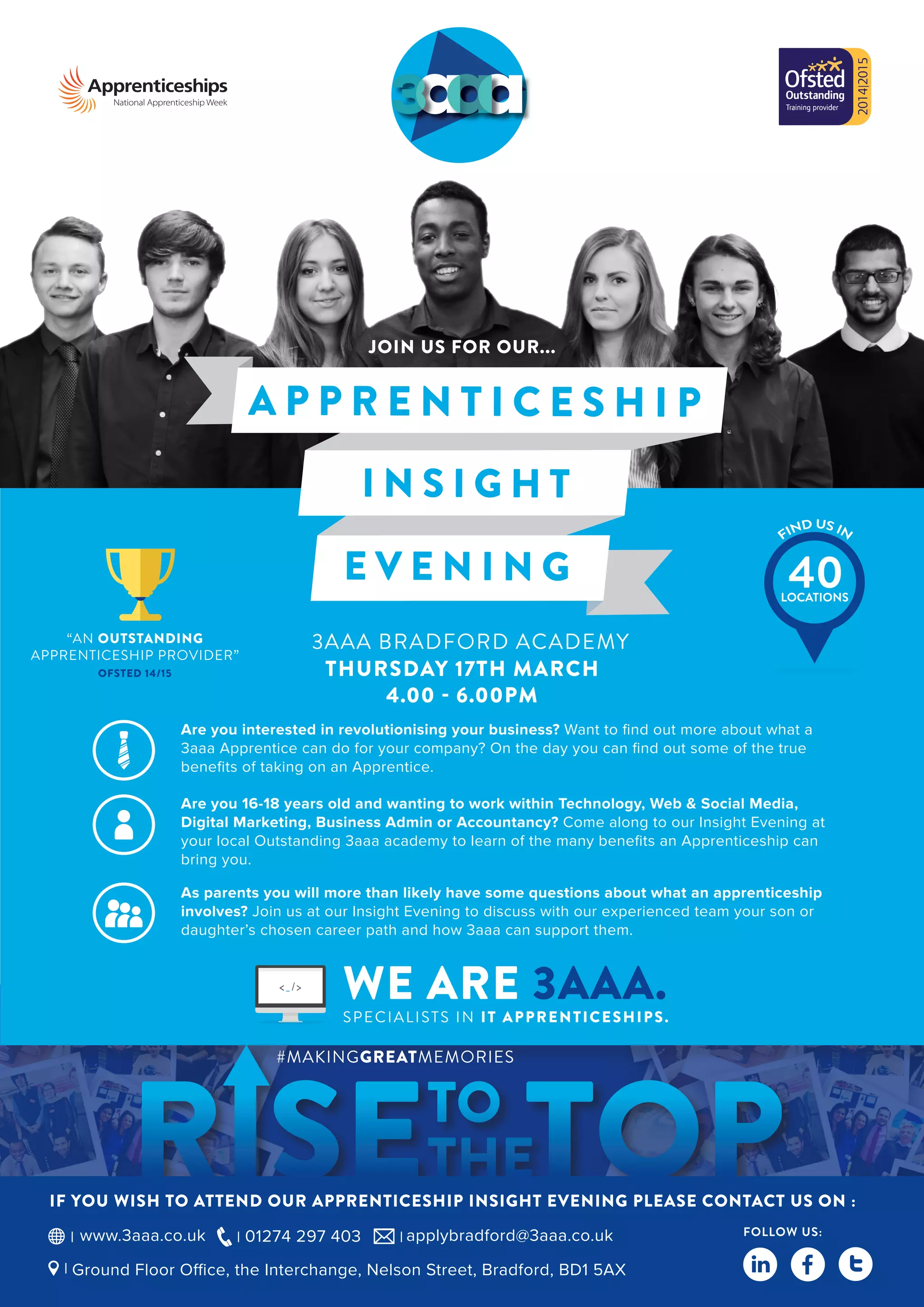 Apprenticeship open event 17th of march | PDF