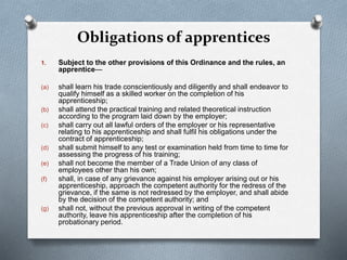 apprenticeship ordinance 1962.pptx