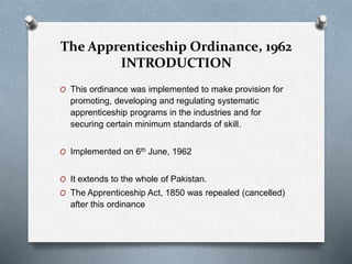 apprenticeship ordinance 1962.pptx