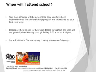 ABC NorCal Apprenticeship Program FAQ | PPTX
