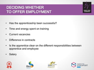 Apprenticeships: The Definitive Employers' Guide | PPTX