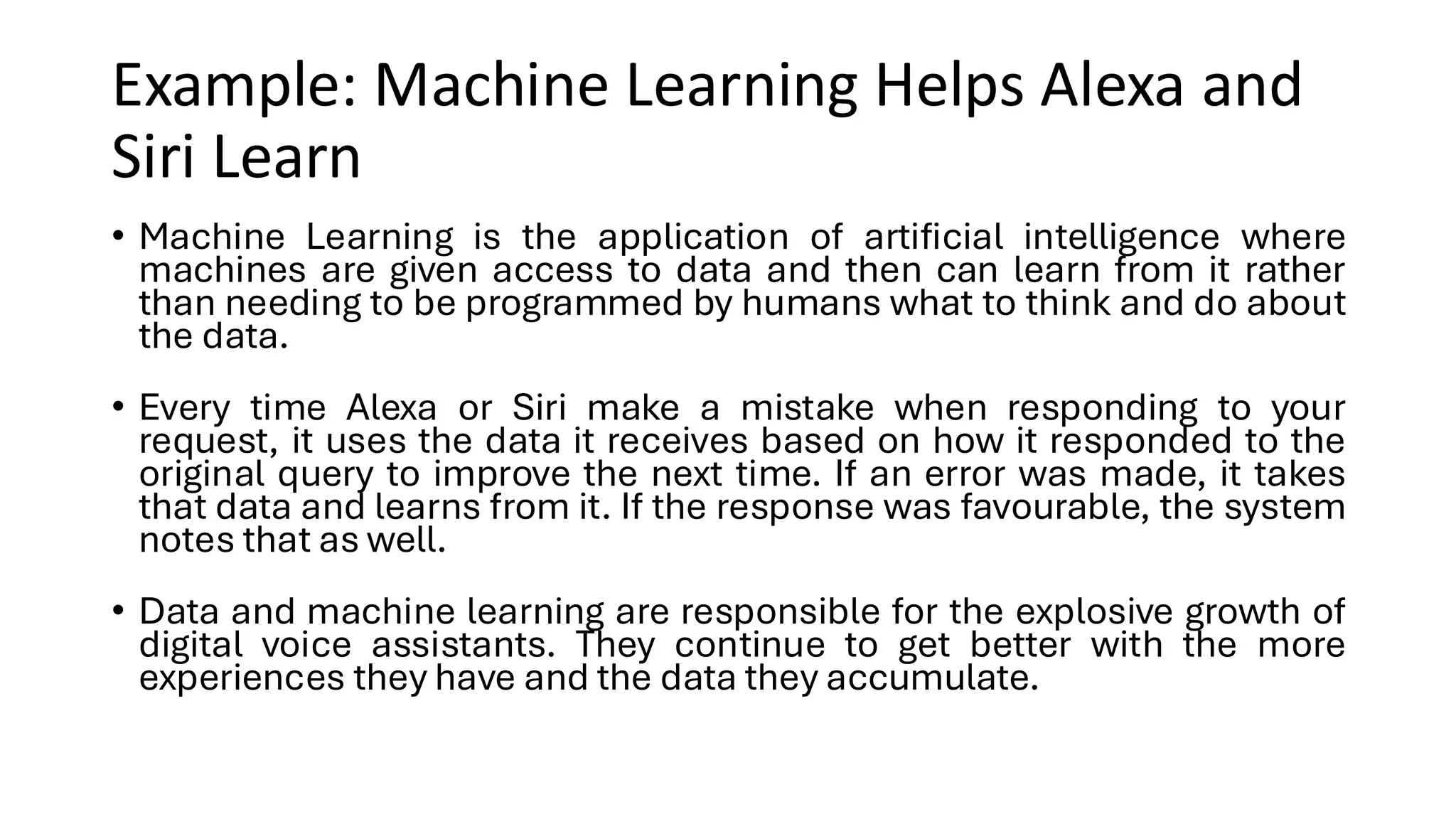 Applications & Research Topics in Machine Learning | PPT
