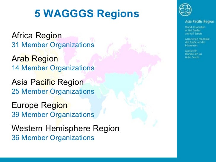 Asia Pacific Region and WAGGGS - January 2012
