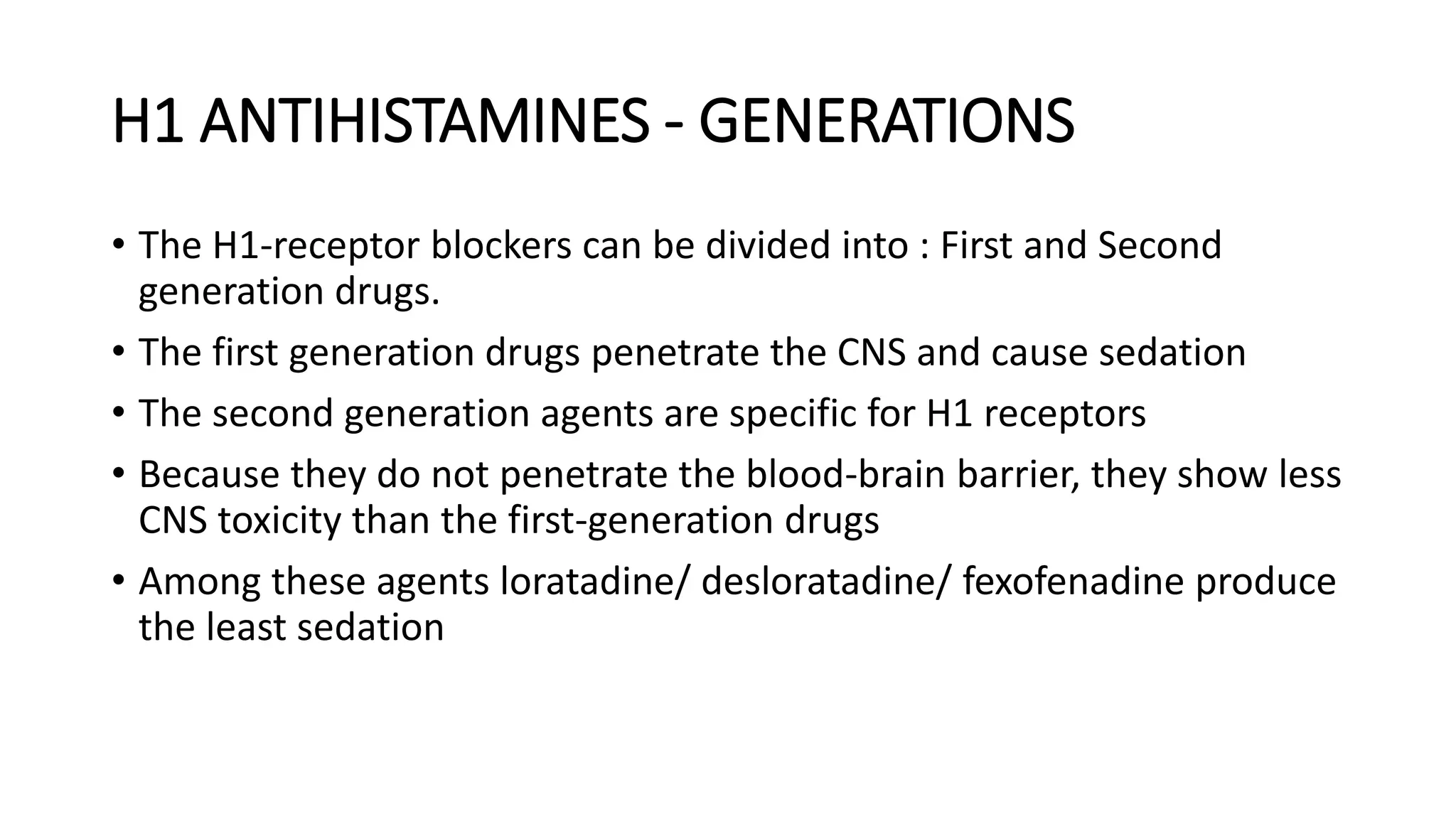 Histamines and Antihistamines | PPTX