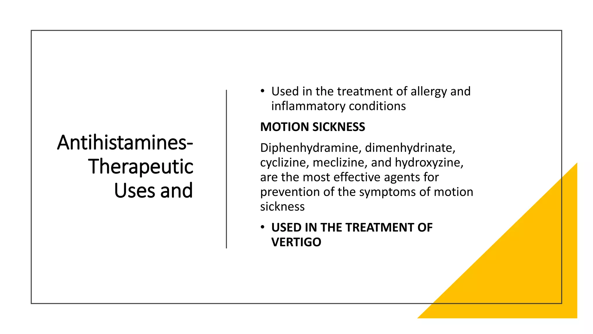 Histamines and Antihistamines | PPTX