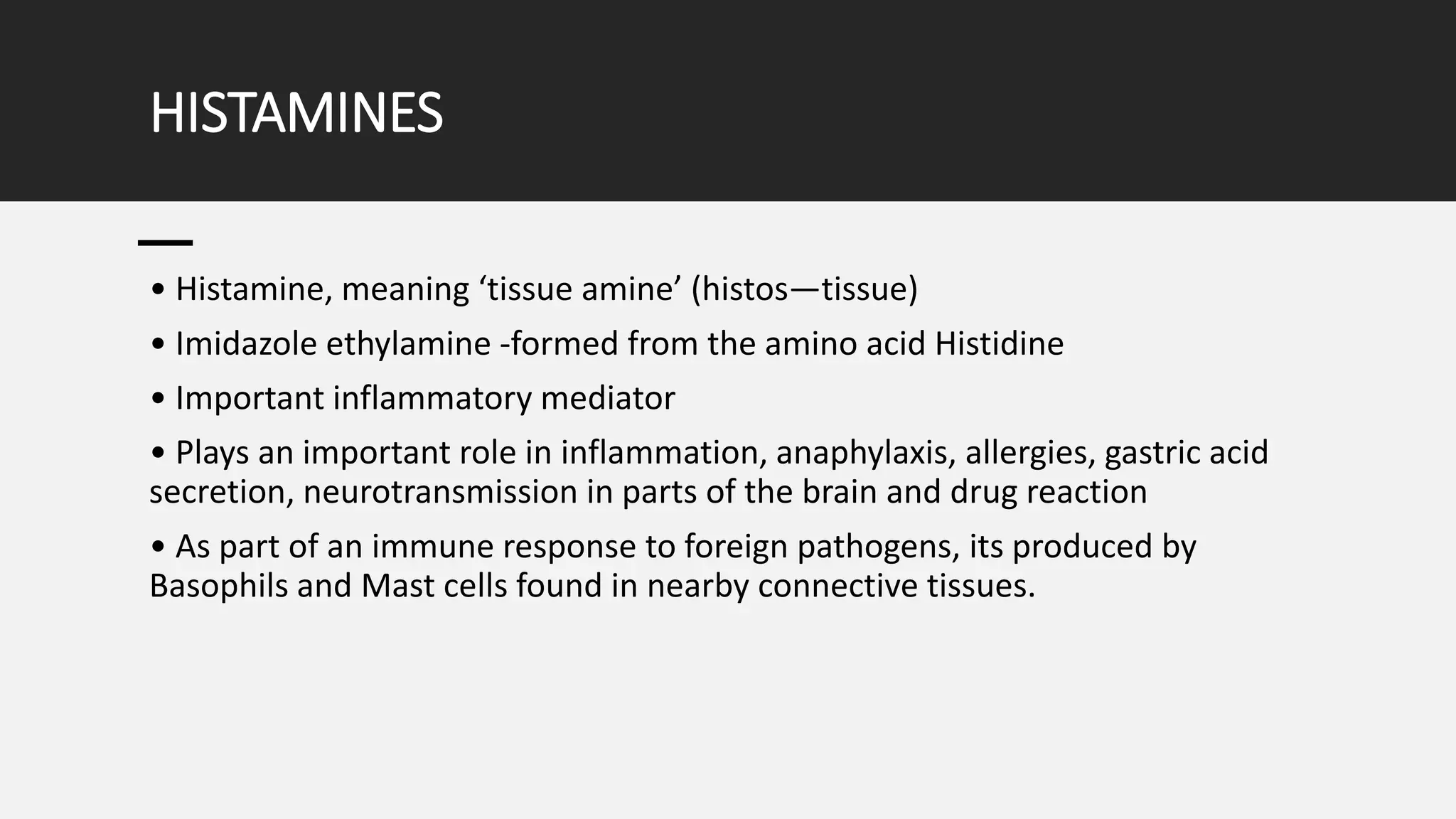 Histamines and Antihistamines | PPTX