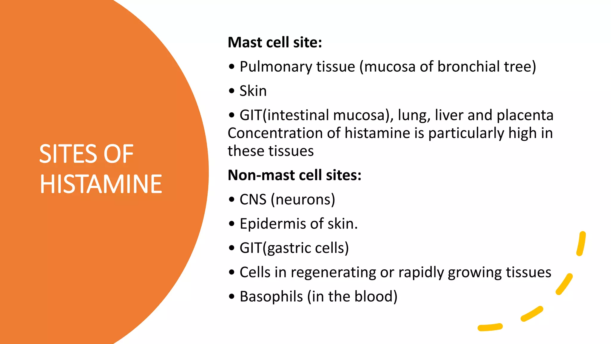 Histamines and Antihistamines | PPTX
