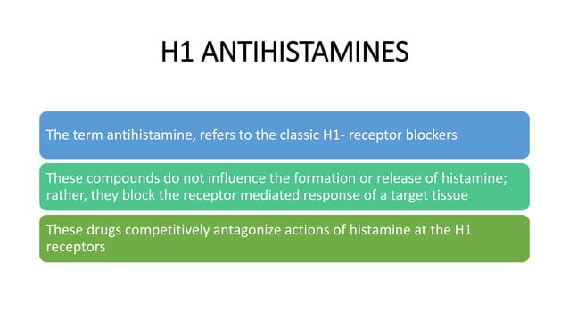 Histamines and Antihistamines | PPTX