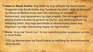 AP powerpoint presentation saudi at iraq | PPTX