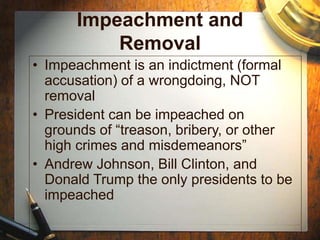 AP The Presidency | PPT