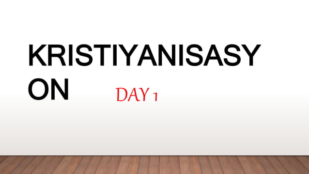 GRADE_FIVE_AP_PRESQ2WEEK3. KRISTIANISASYON | PPTX