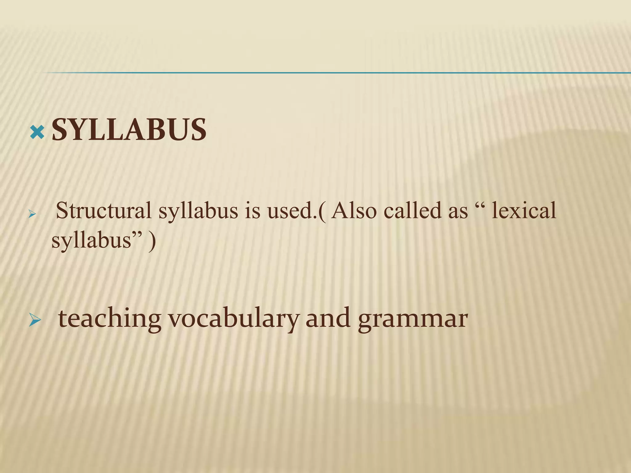 Lexical Approach | PPTX