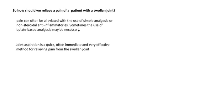 ATRAUMATIC JOINT SWELLING | PPTX | Bone and Joint Conditions | Diseases ...