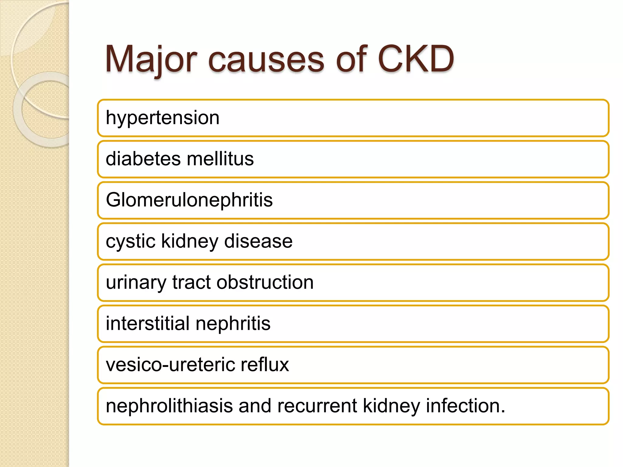 Approach to CKD | PPTX