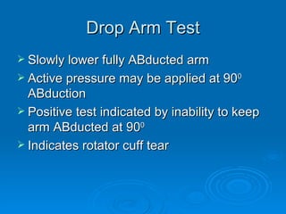 Approach To Overuse Related Shoulder Injuries | PPT