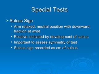 Approach To Overuse Related Shoulder Injuries | PPT